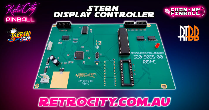 Stern / Data East / Sega DMD Dot Matrix Display Board 237-0255-00 / 52 ...